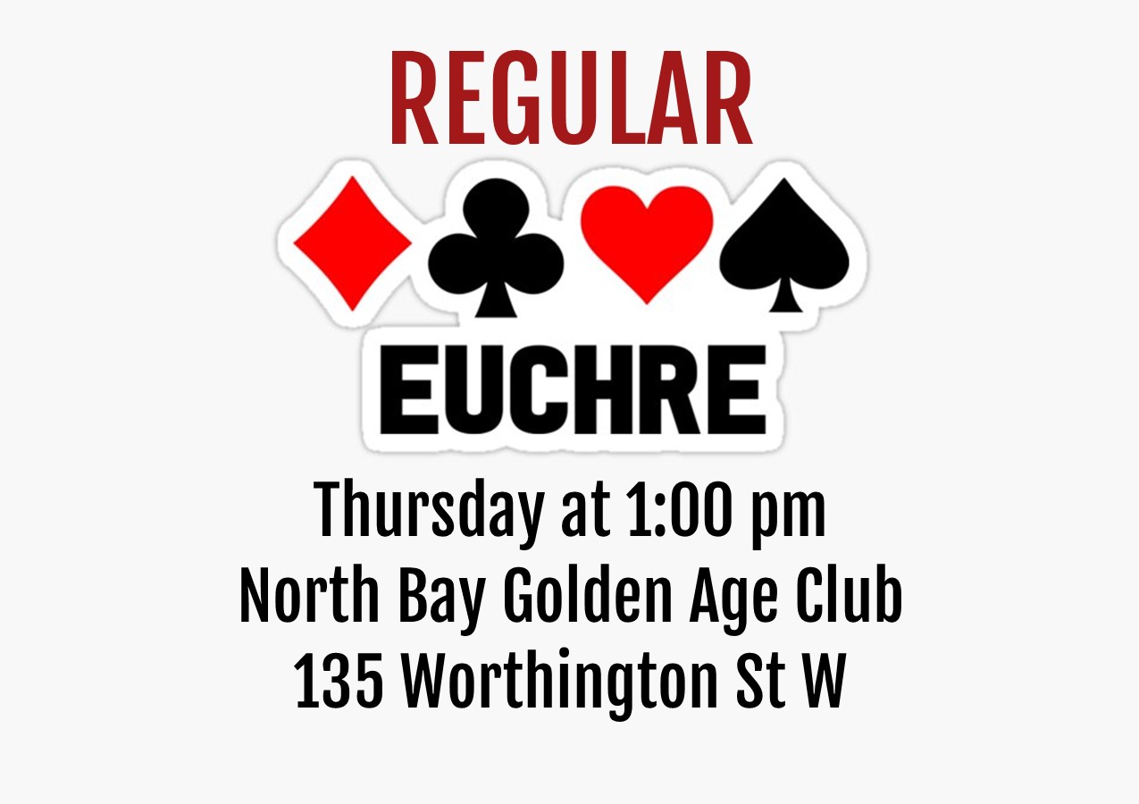 Events Calendar - North Bay Golden Age Club