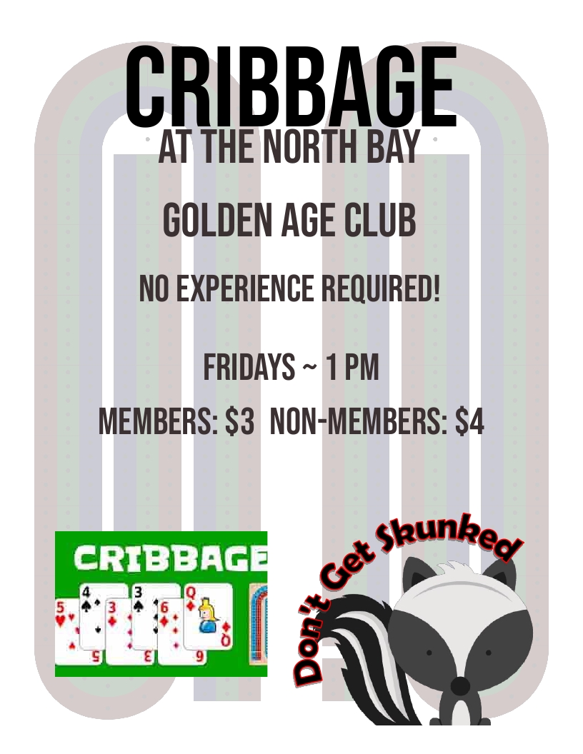 Events Calendar - North Bay Golden Age Club