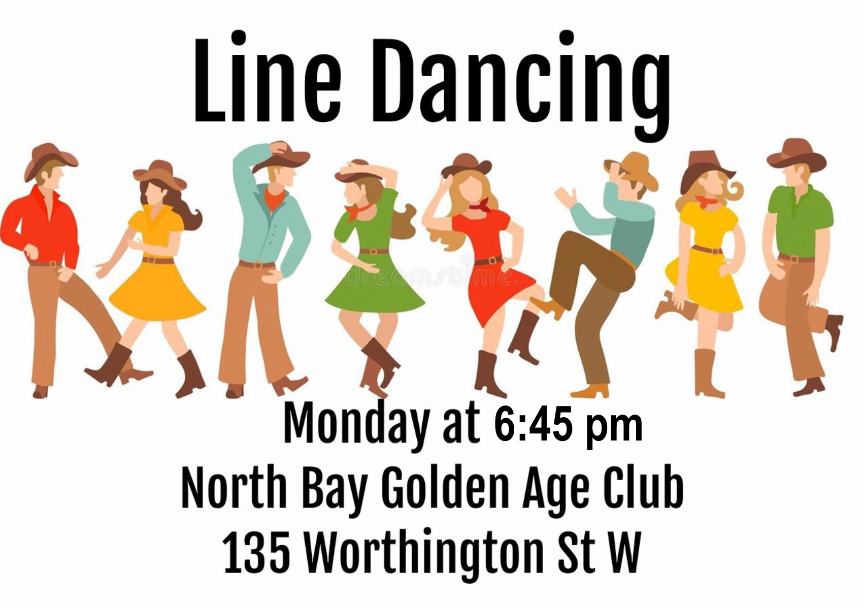 Events Calendar - North Bay Golden Age Club