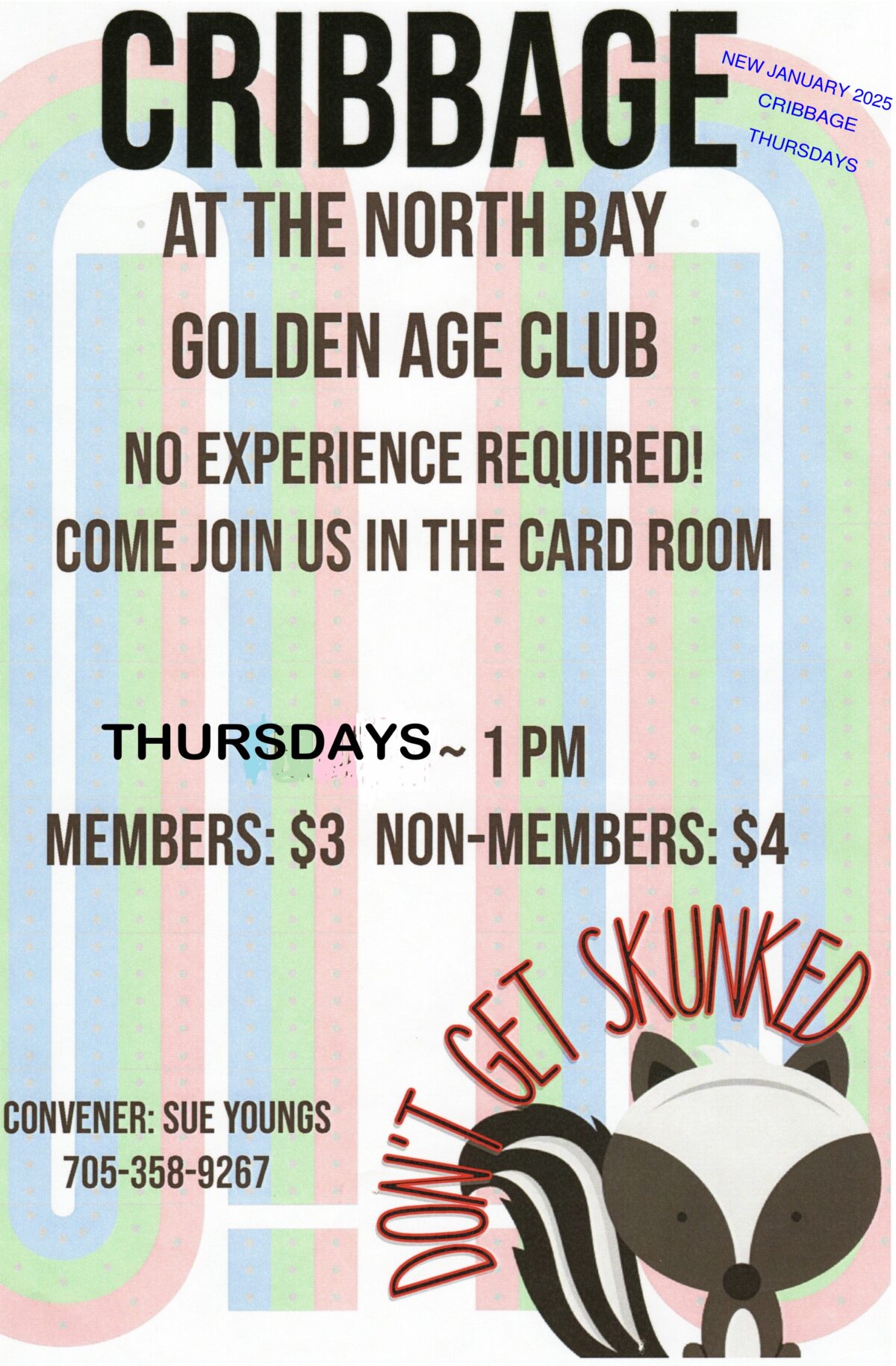 Events Calendar - North Bay Golden Age Club